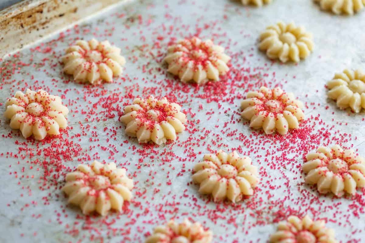 Grandma Prudy's Classic Spritz Cookie Recipe - The Food Charlatan