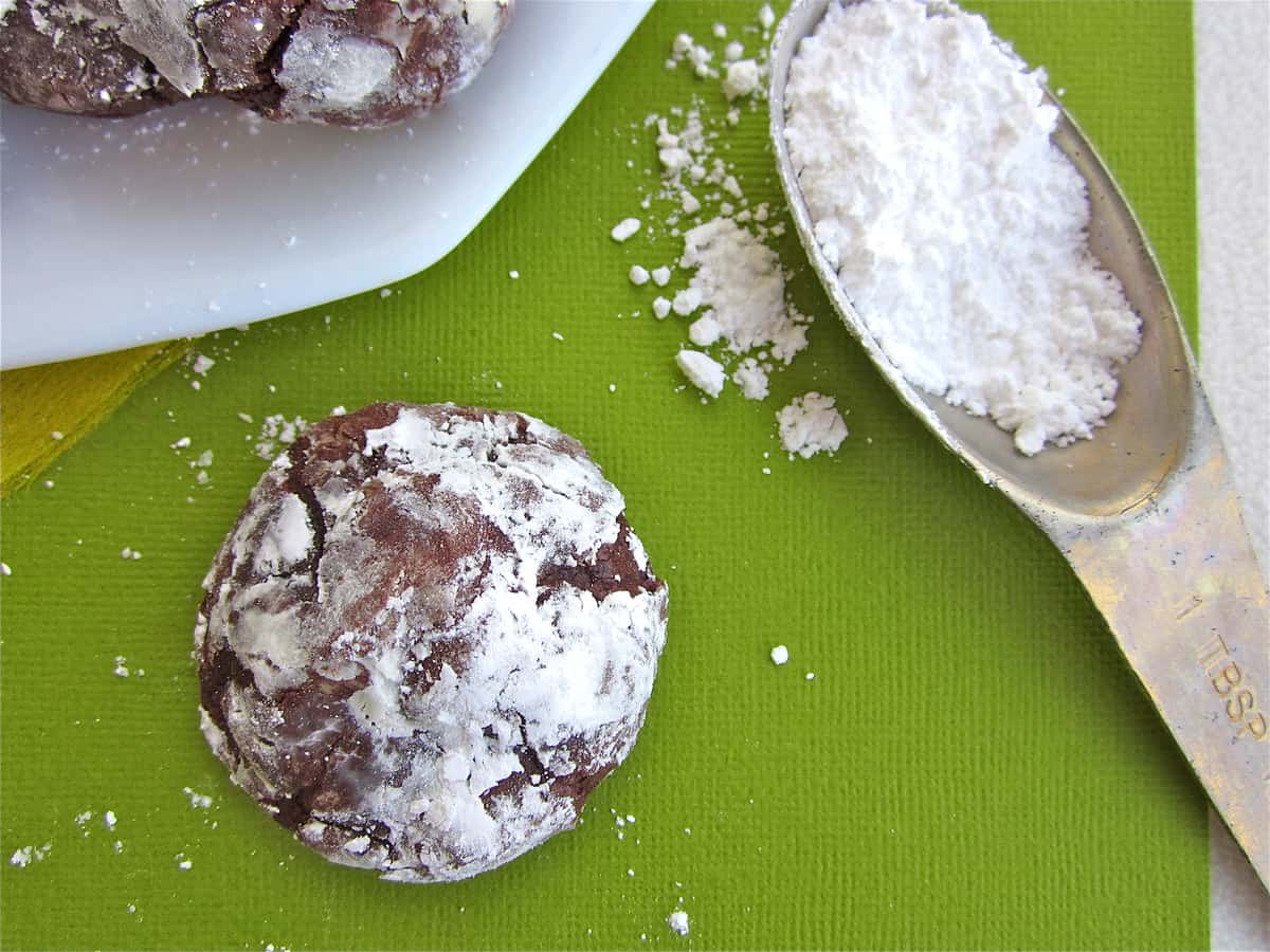 Deep Dark Chocolate Cookies {Gluten Free!} - The Food Charlatan