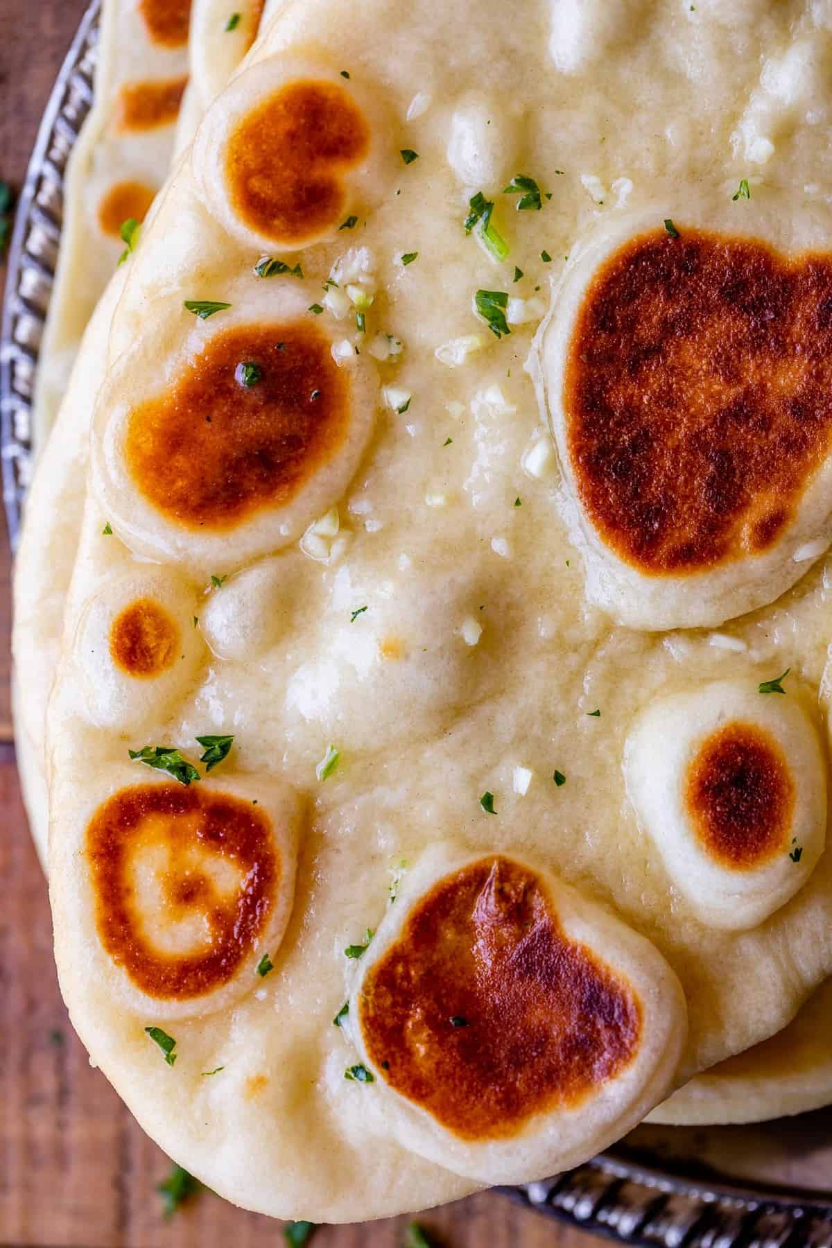 Homemade Naan Recipe - The Food Charlatan