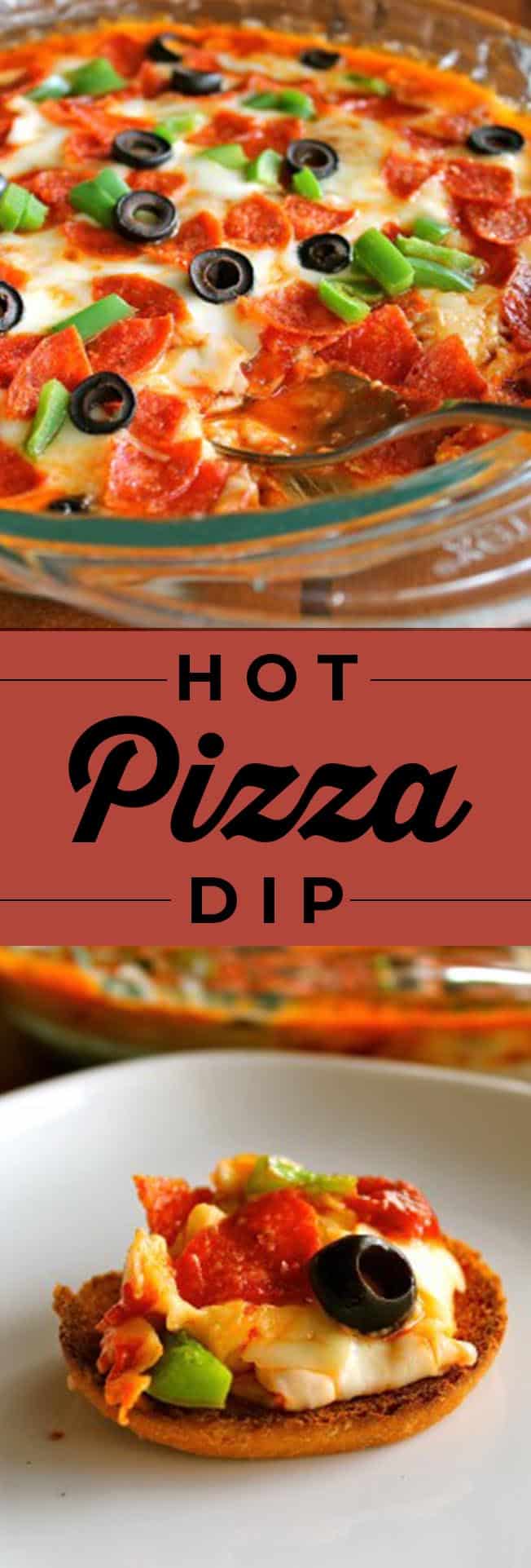 Hot Pizza Dip - The Food Charlatan