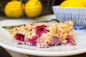 Raspberry Lemon-Glazed Muffins - The Food Charlatan