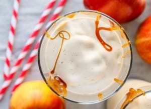 Caramel Apple-Cider Reduction Shakes - The Food Charlatan