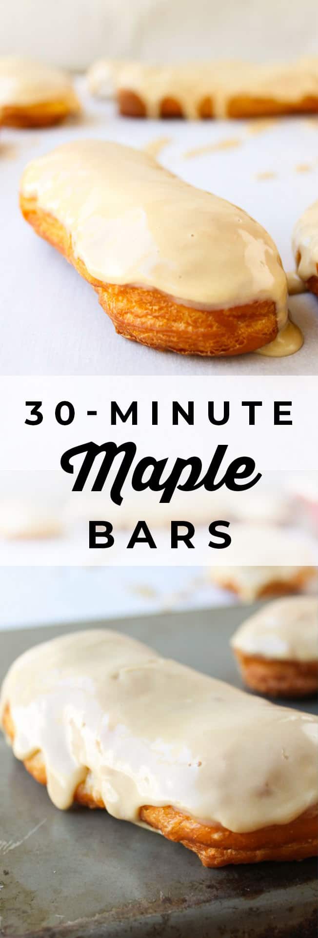 30-Minute Maple Bars - The Food Charlatan