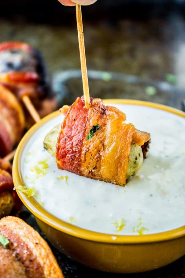 Bacon Wrapped Potatoes - The Food Charlatan