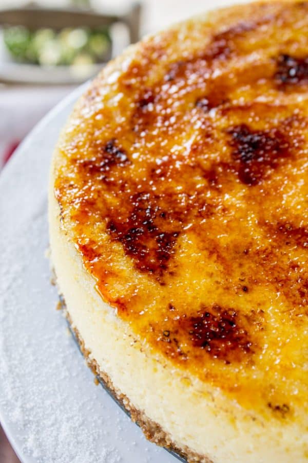 Creme Brulee Cheesecake Recipe - The Food Charlatan