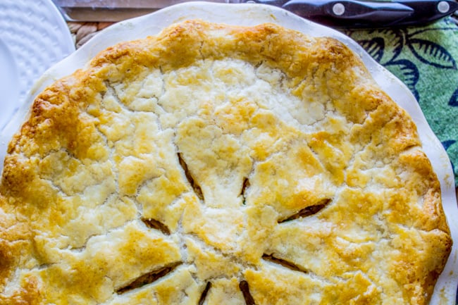 Classic Double Crust Chicken Pot Pie - The Food Charlatan
