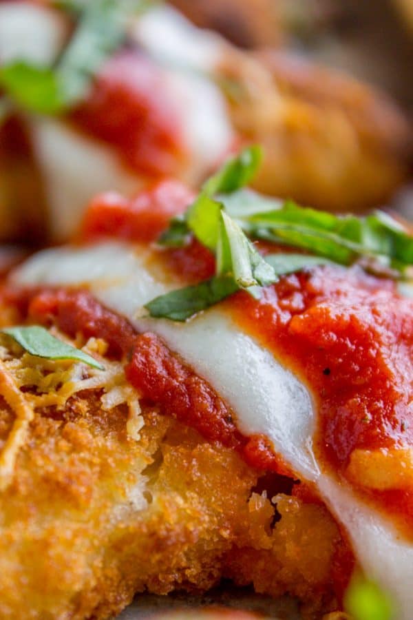 Crispy Fish Parmesan (just like Chicken Parmesan) - The Food Charlatan