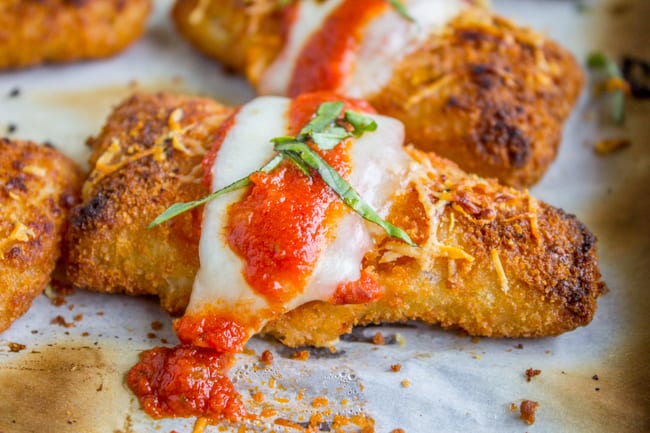 Crispy Fish Parmesan (just like Chicken Parmesan) - The Food Charlatan