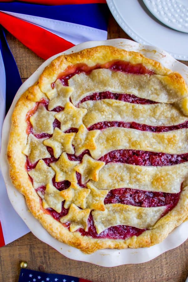 Cherry Pie for 4th of July! - The Food Charlatan