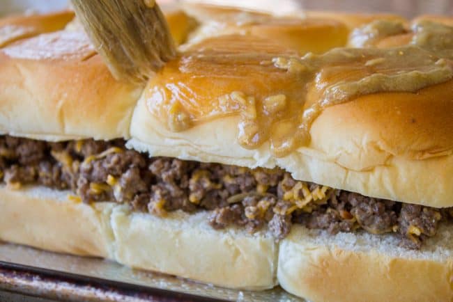 Easy Cheesy Cheeseburger Sliders - The Food Charlatan