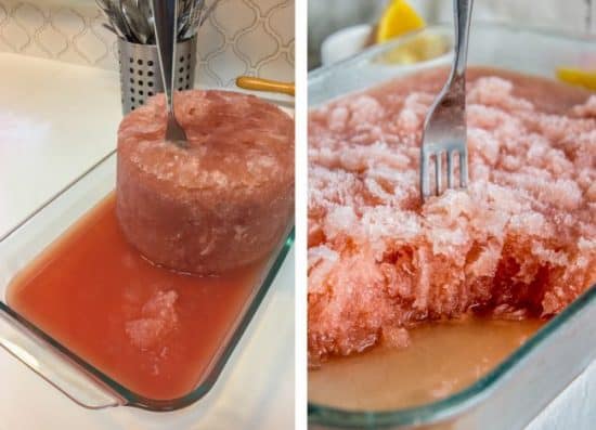 Sparkling Christmas Slush Drink - The Food Charlatan