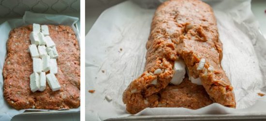 Cream Cheese Stuffed Meatloaf - The Food Charlatan