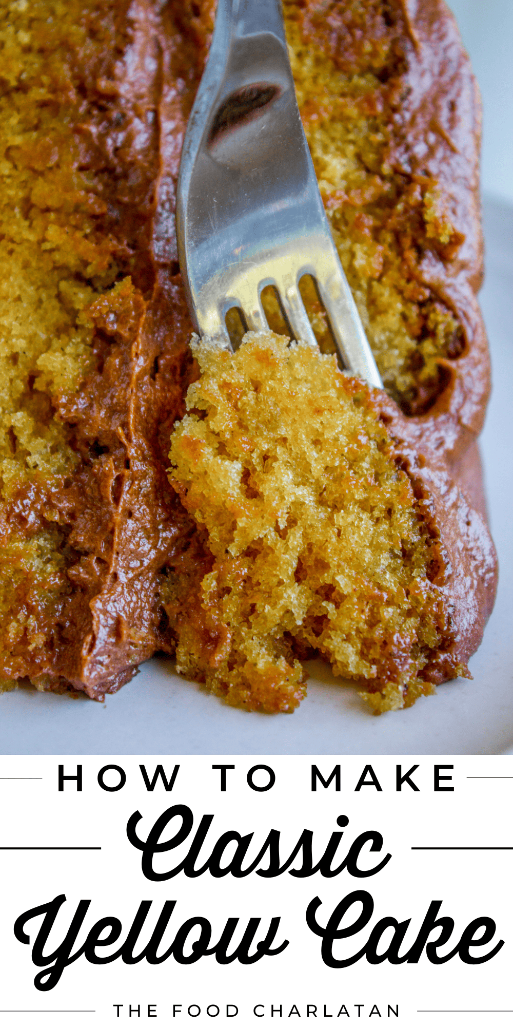 Recipe for Yellow Cake with Brown Sugar - The Food Charlatan