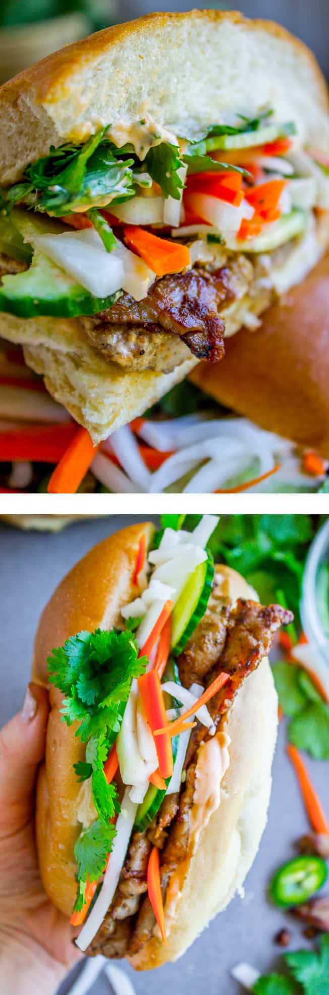Banh Mi Sandwich - The Food Charlatan