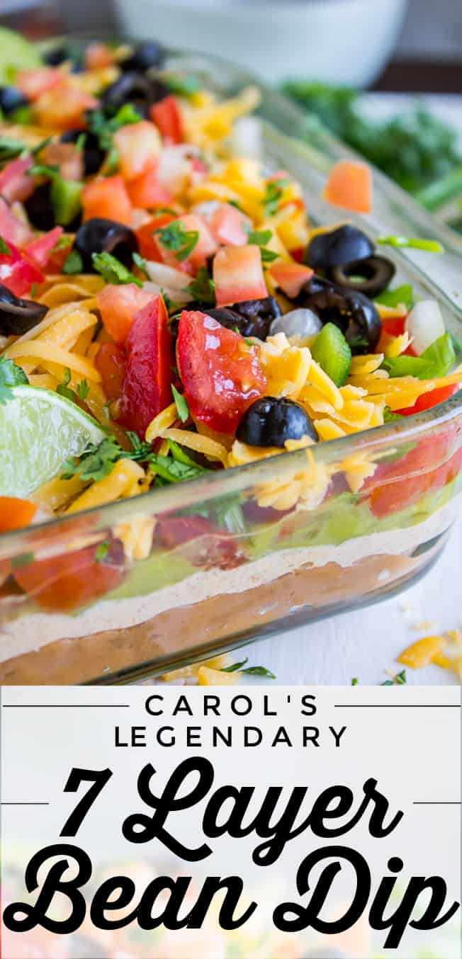 Best 7 Layer Bean Dip Recipe - The Food Charlatan