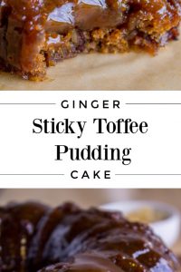 Ginger Sticky Toffee Pudding Cake - The Food Charlatan