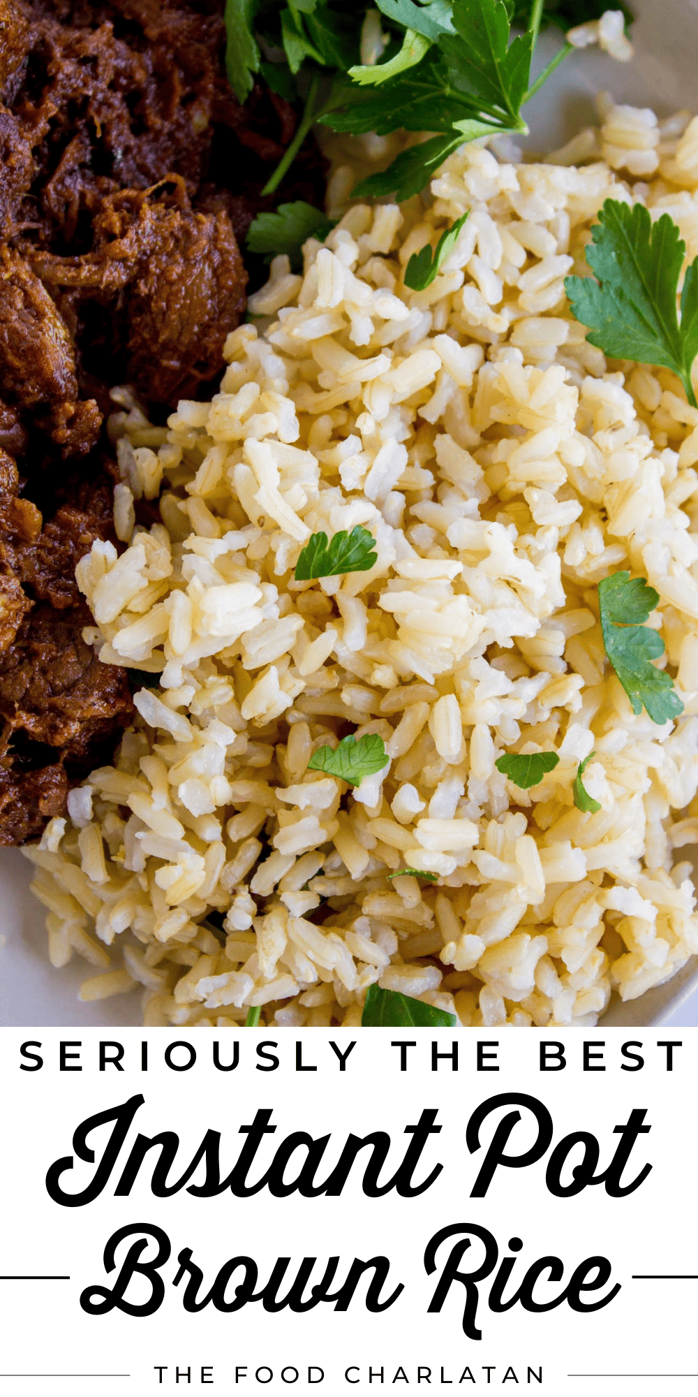 Instant Pot Brown Rice Recipe - The Food Charlatan
