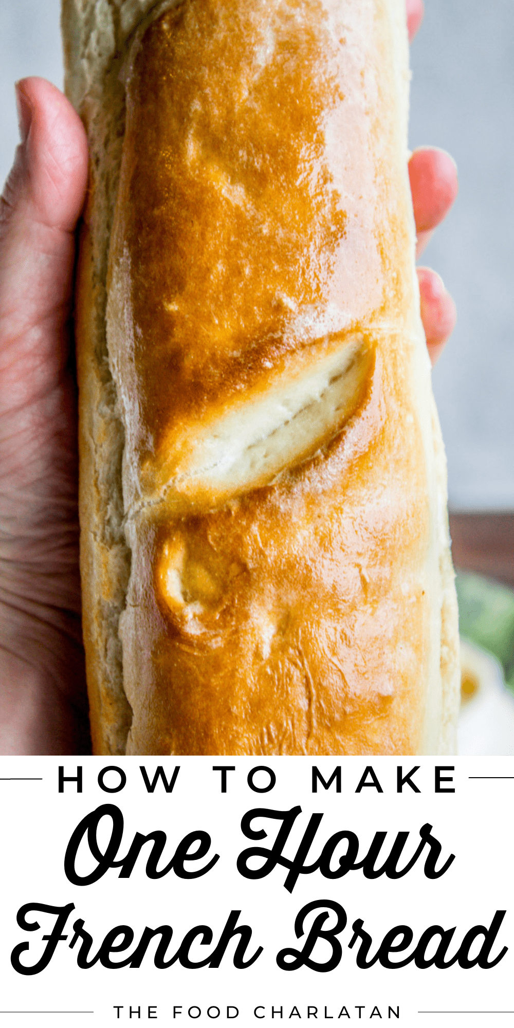 Quick French Bread Recipe - The Food Charlatan