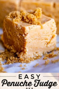 Easy Penuche Fudge Recipe (Brown Sugar Fudge) - The Food Charlatan