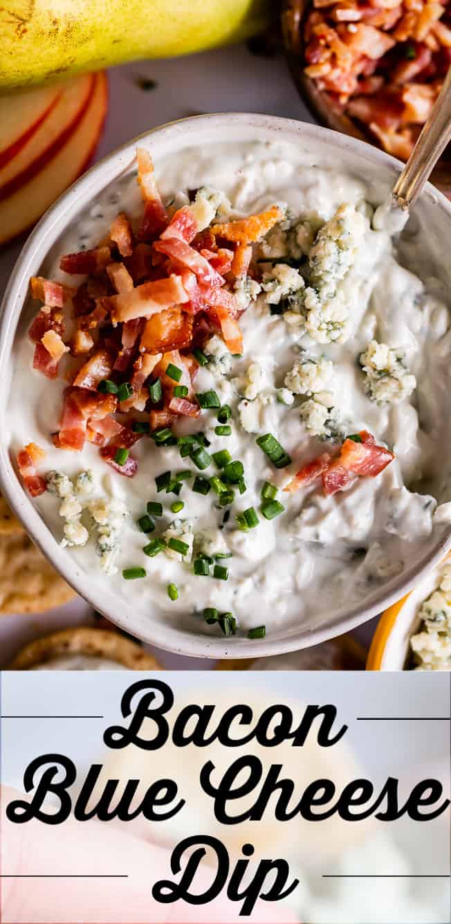Bacon Blue Cheese Dip Recipe The Food Charlatan
