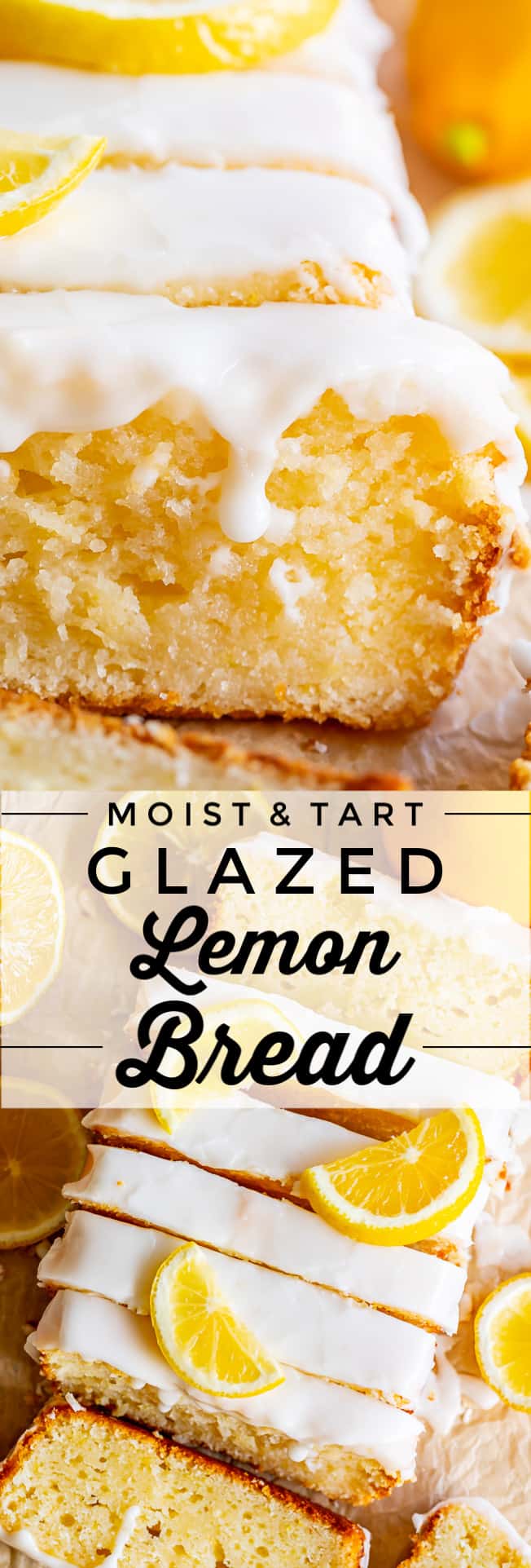Glazed Lemon Bread Recipe - The Food Charlatan