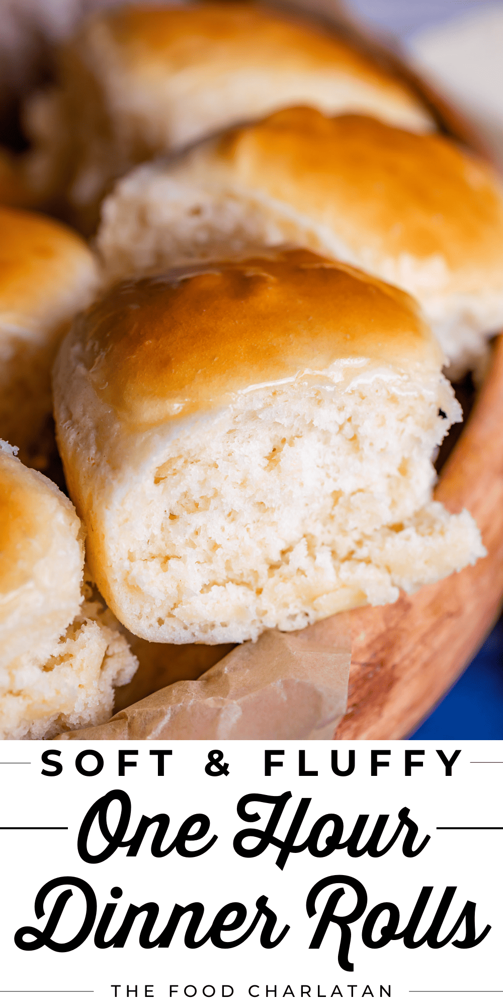 Quick One Hour Quick Dinner Rolls - The Food Charlatan