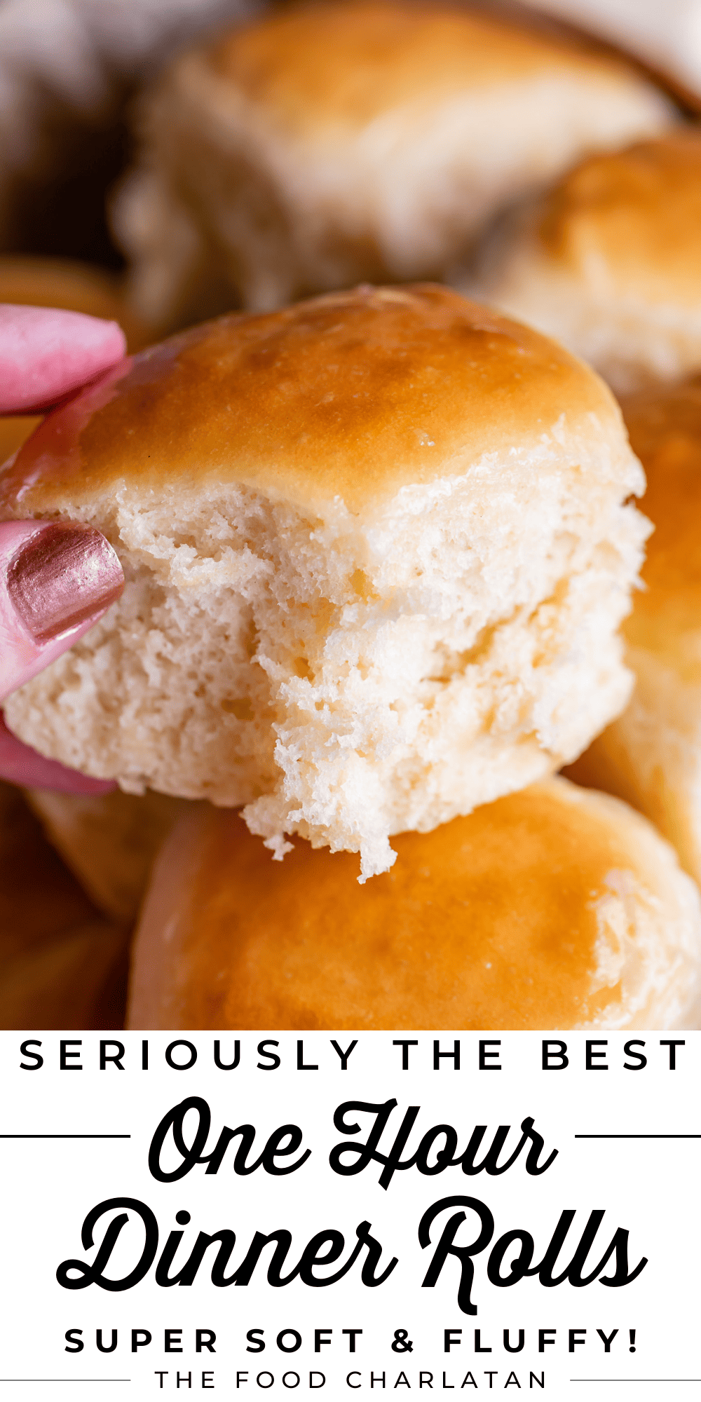 Quick One Hour Quick Dinner Rolls - The Food Charlatan