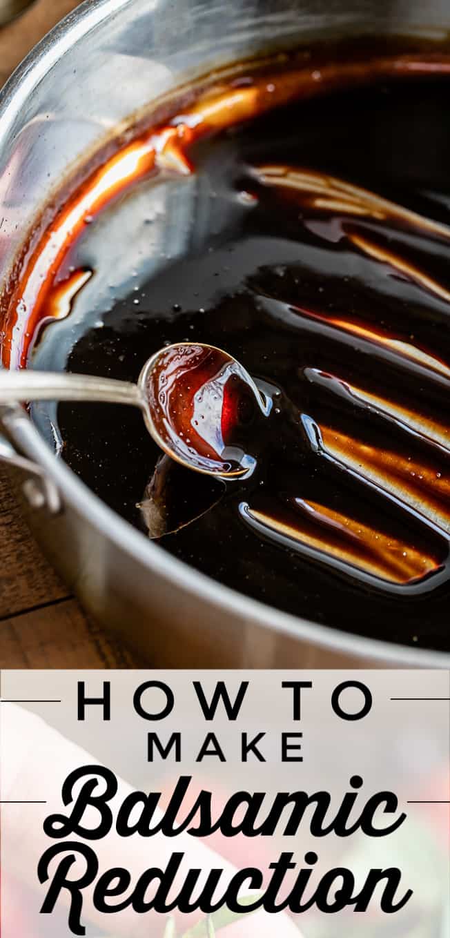 How to make Balsamic Reduction Sauce - The Food Charlatan