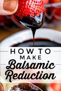 How To Make a Balsamic Reduction - The Food Charlatan