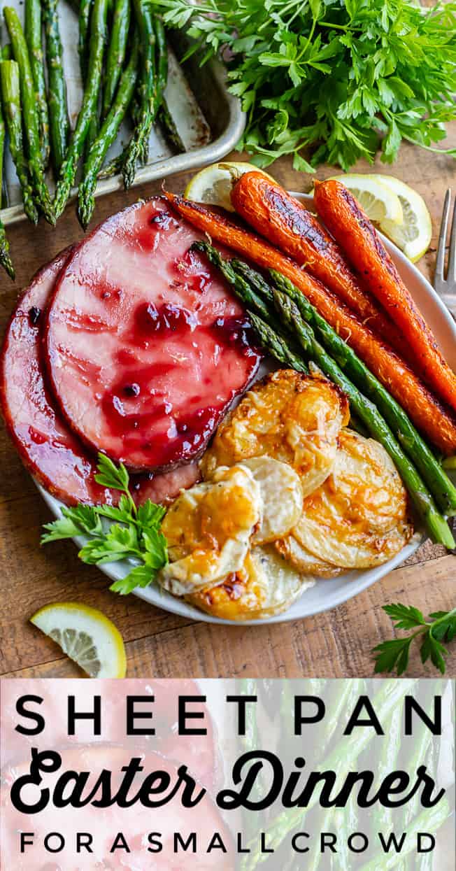 Sheet Pan Easter Dinner for a Small Crowd - The Food Charlatan