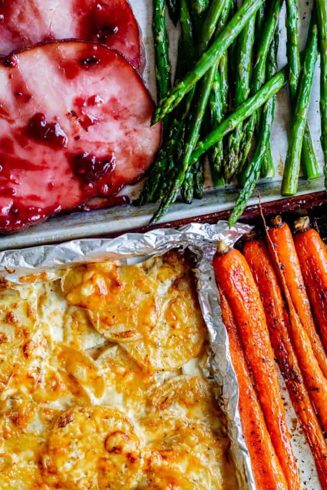 Sheet Pan Easter Dinner For A Small Crowd The Food Charlatan Sheet Pan Easter Dinner For A Small Crowd The Food Charlatan
