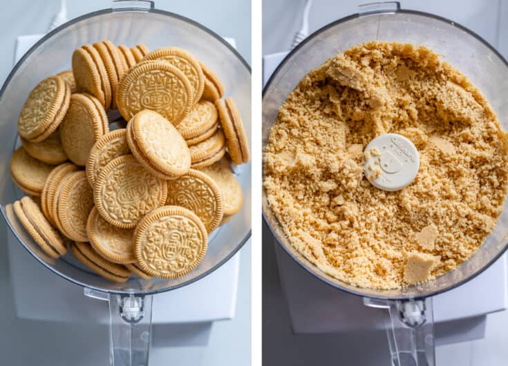 Golden Oreo Layered Pudding Dessert - The Food Charlatan