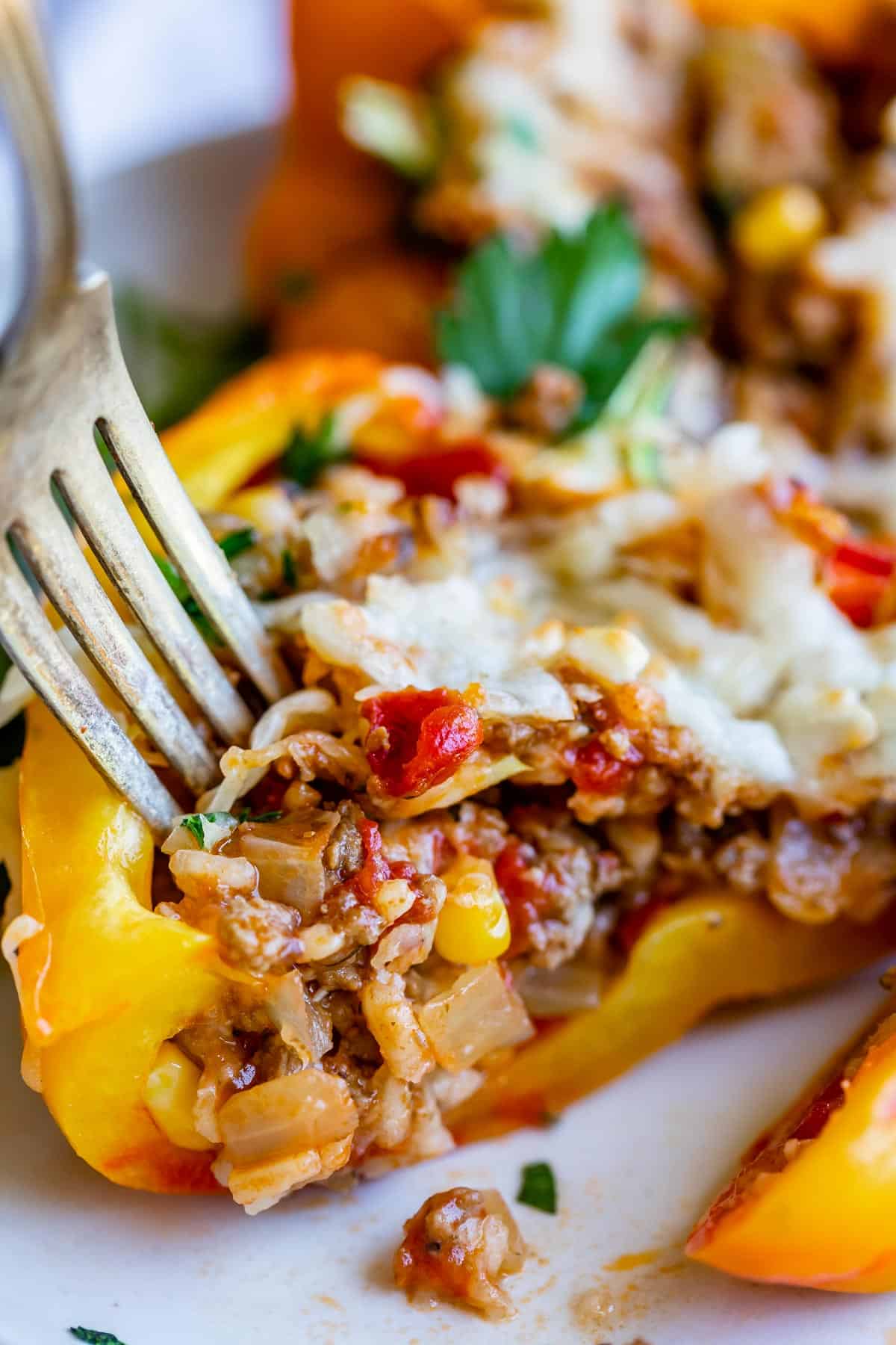 Stuffed Bell Pepper Recipe - The Food Charlatan