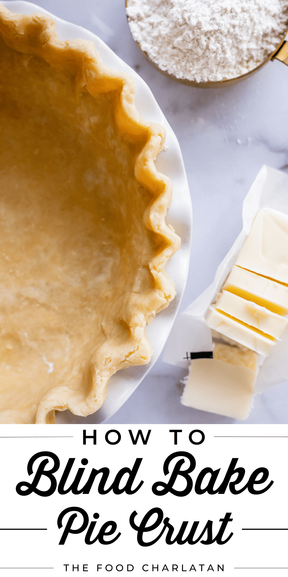 How to Blind Bake Pie Crust - The Food Charlatan