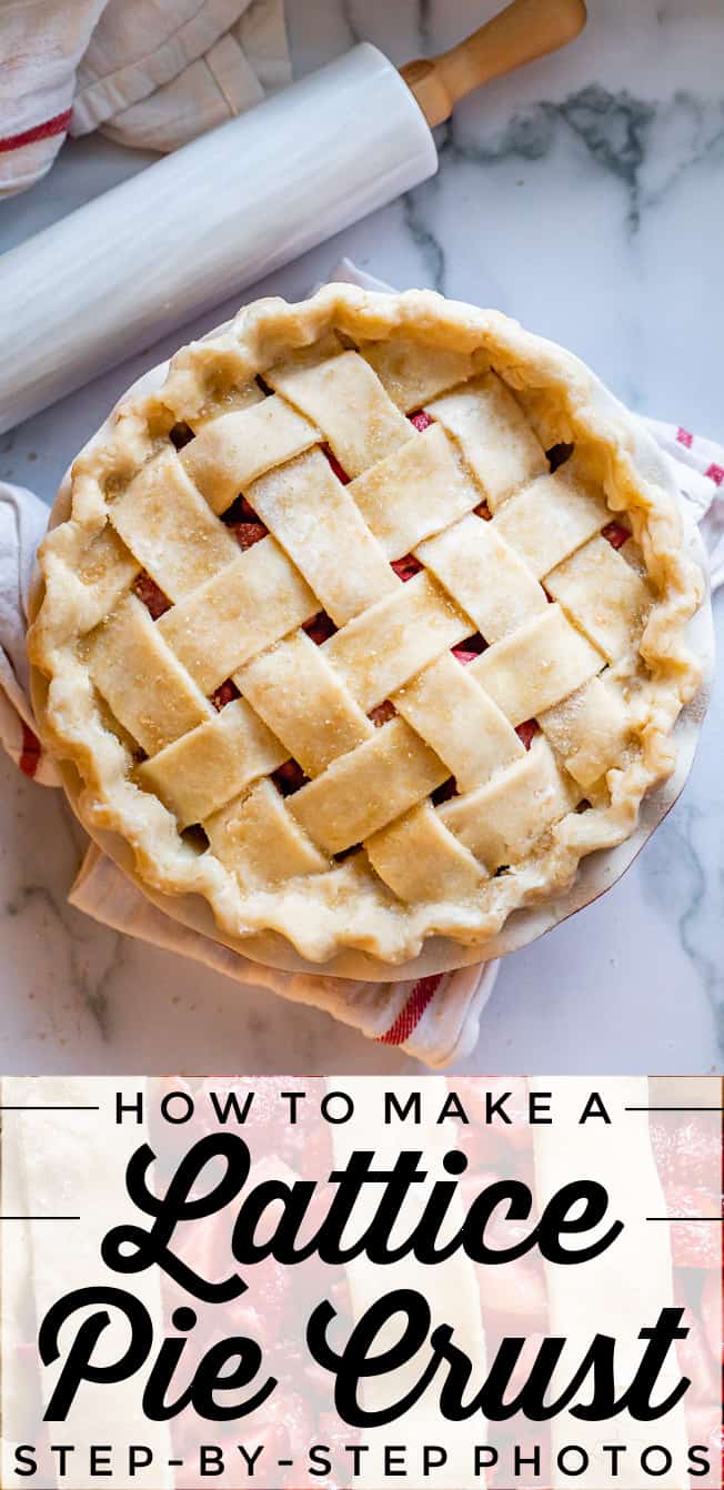 How to Make a Lattice Pie Crust (Step by Step) - The Food Charlatan