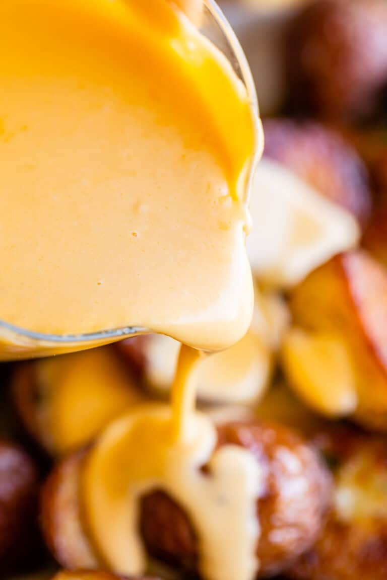 Homemade Cheese Sauce Recipe (Shake Shack Copycat) - The Food Charlatan