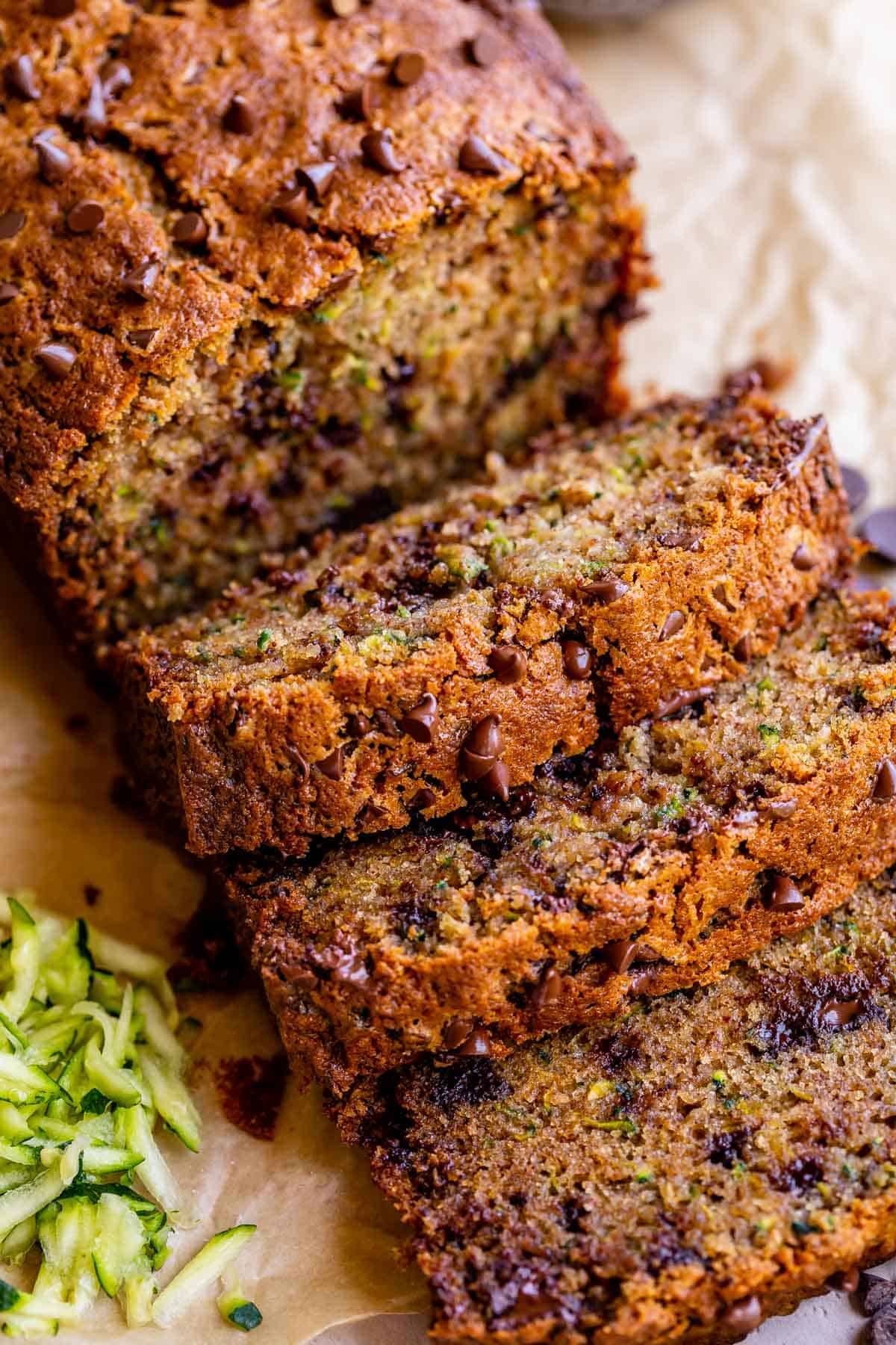 Moist Zucchini Bread Recipe - The Food Charlatan