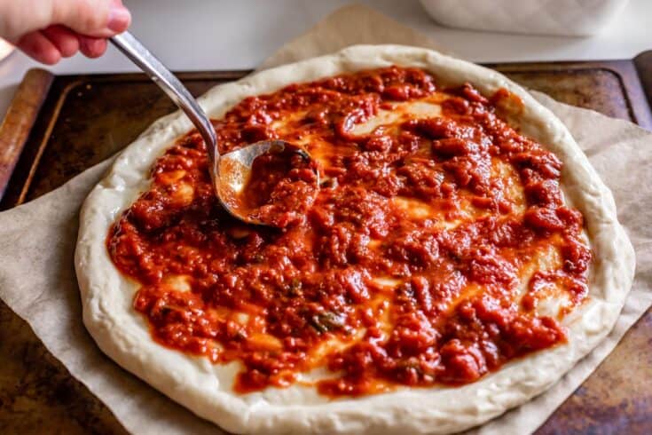 Best Homemade Pizza Recipe (1 Hour or Overnight) - The Food Charlatan