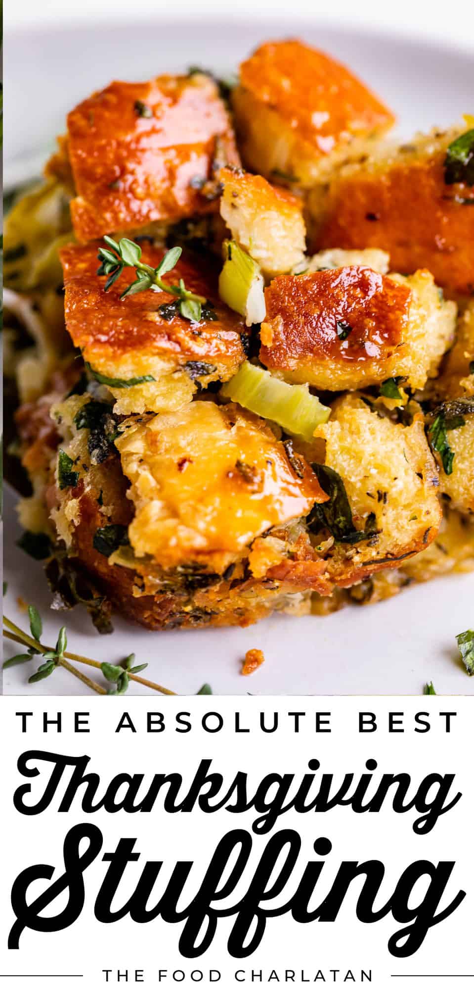 Traditional Thanksgiving Stuffing Recipe - The Food Charlatan