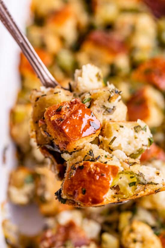 Traditional Thanksgiving Stuffing Recipe - The Food Charlatan