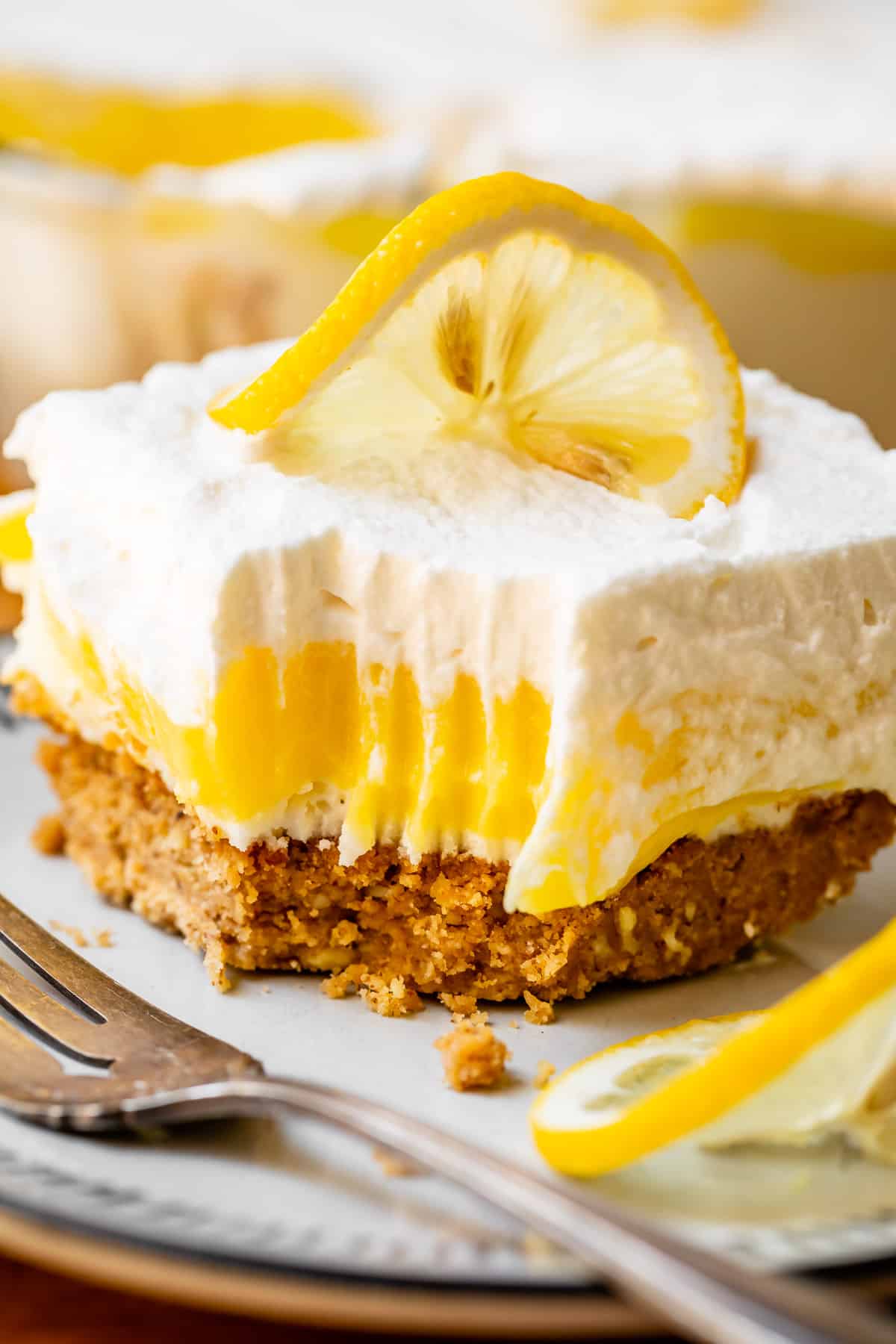 Lemon Lush Dessert - The Food Charlatan