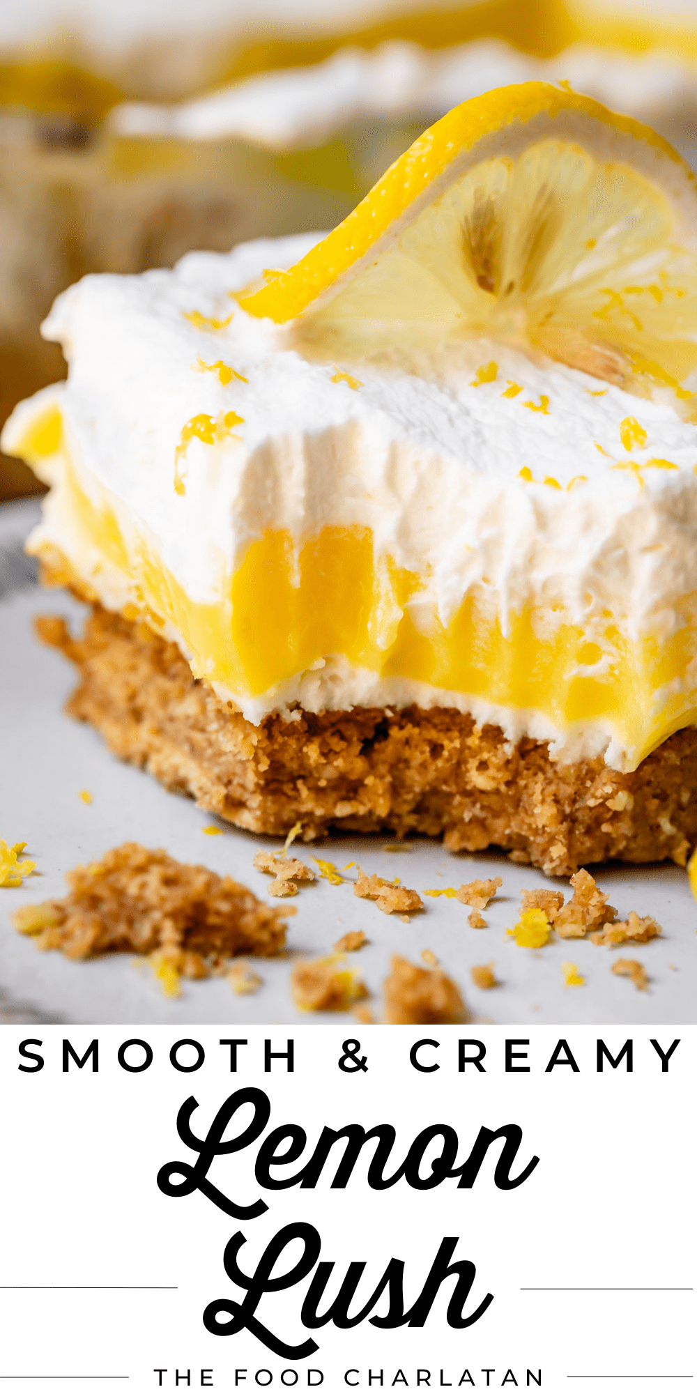 Lemon Lush Dessert - The Food Charlatan