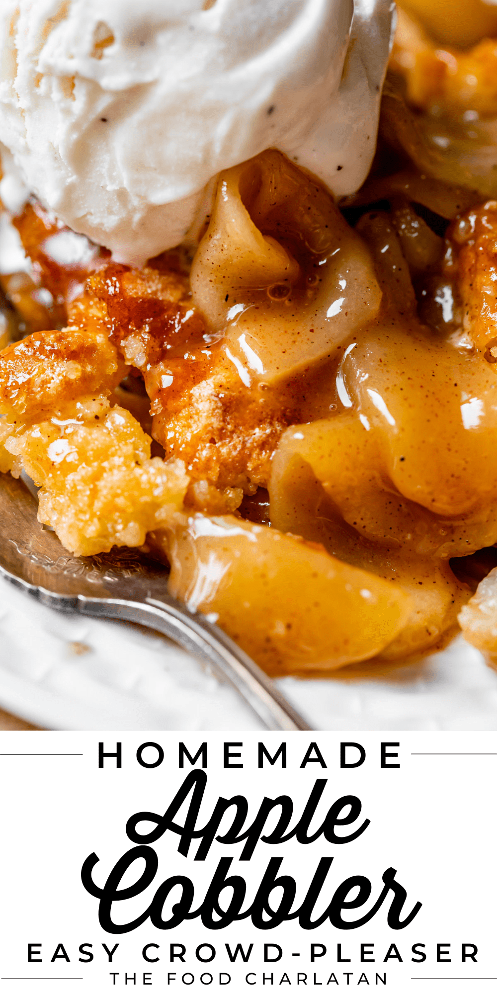 Easy Apple Cobbler Recipe - The Food Charlatan