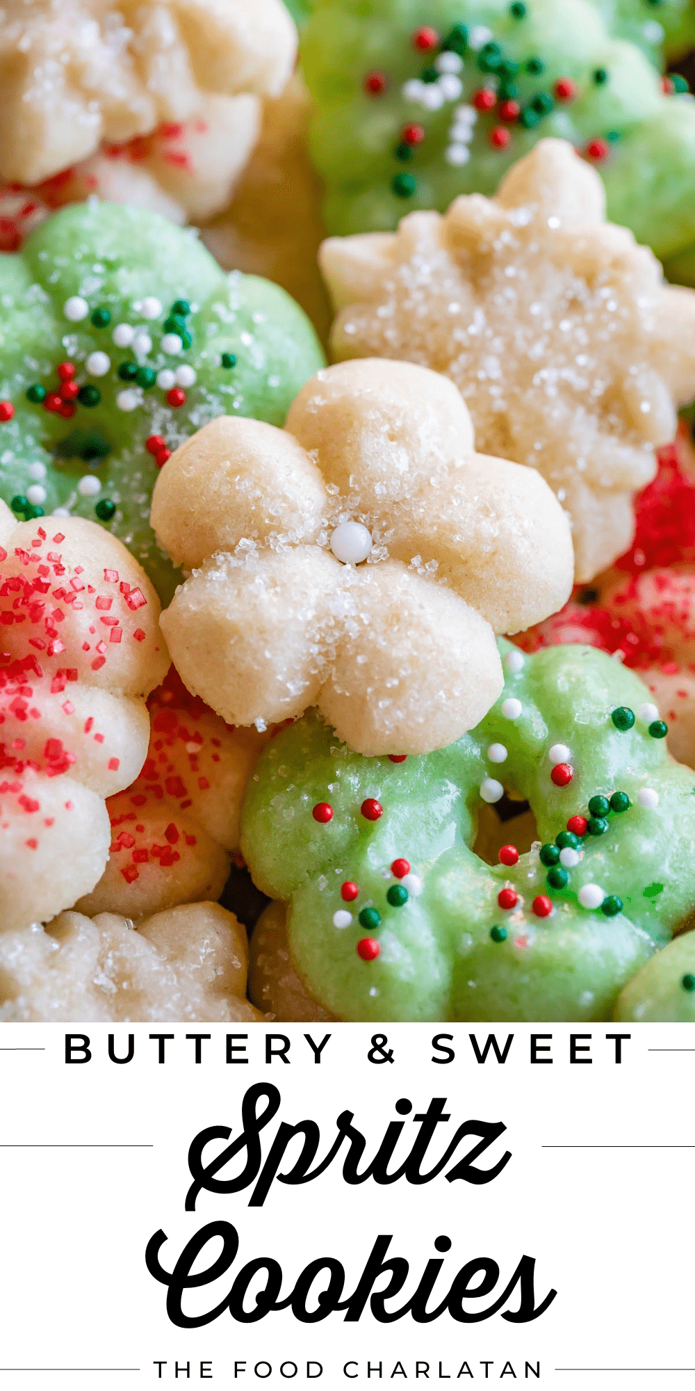 Grandma Prudy's Spritz Cookies Recipe - The Food Charlatan