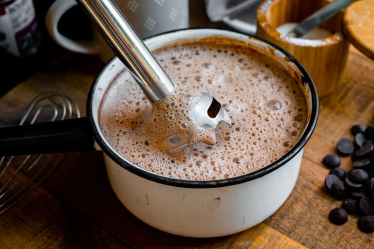 Homemade Hot Chocolate Recipe (Creamy!) - The Food Charlatan