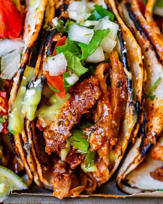 Taqueria-Style Chicken Tacos Recipe (30 Minutes!) - The Food Charlatan