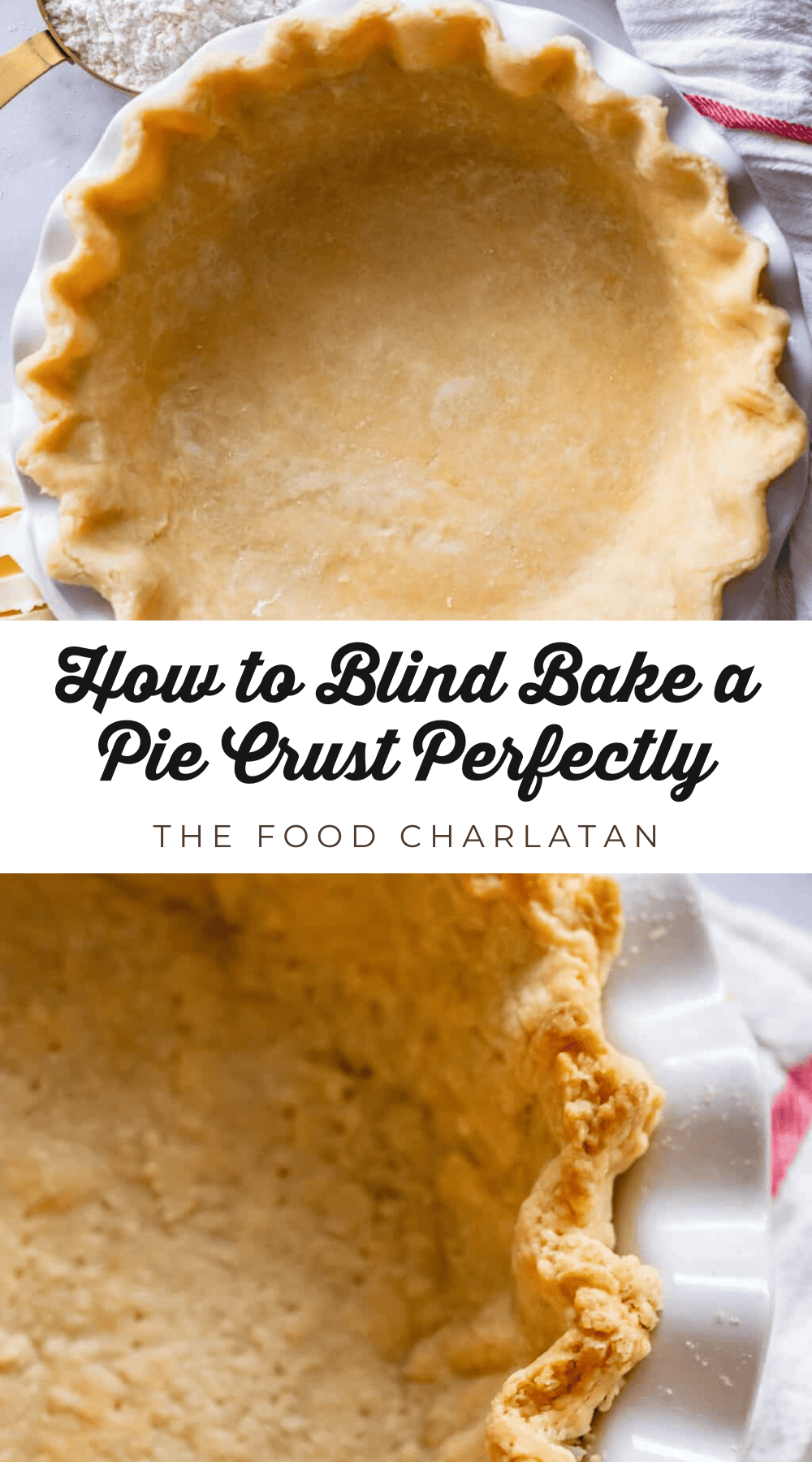 How to Blind Bake Pie Crust - The Food Charlatan