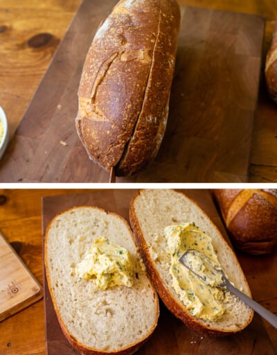 Homemade Garlic Bread - The Food Charlatan