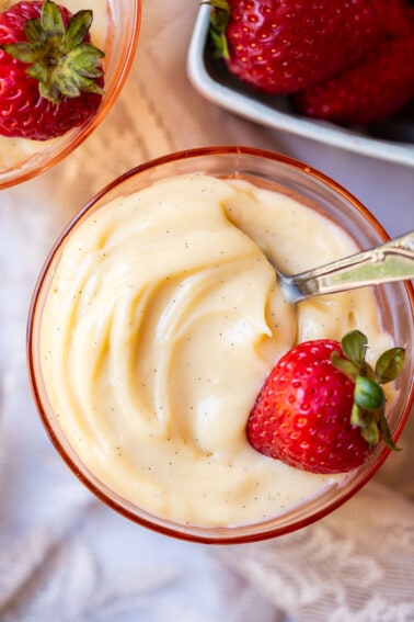 Homemade Vanilla Pudding Recipe - The Food Charlatan