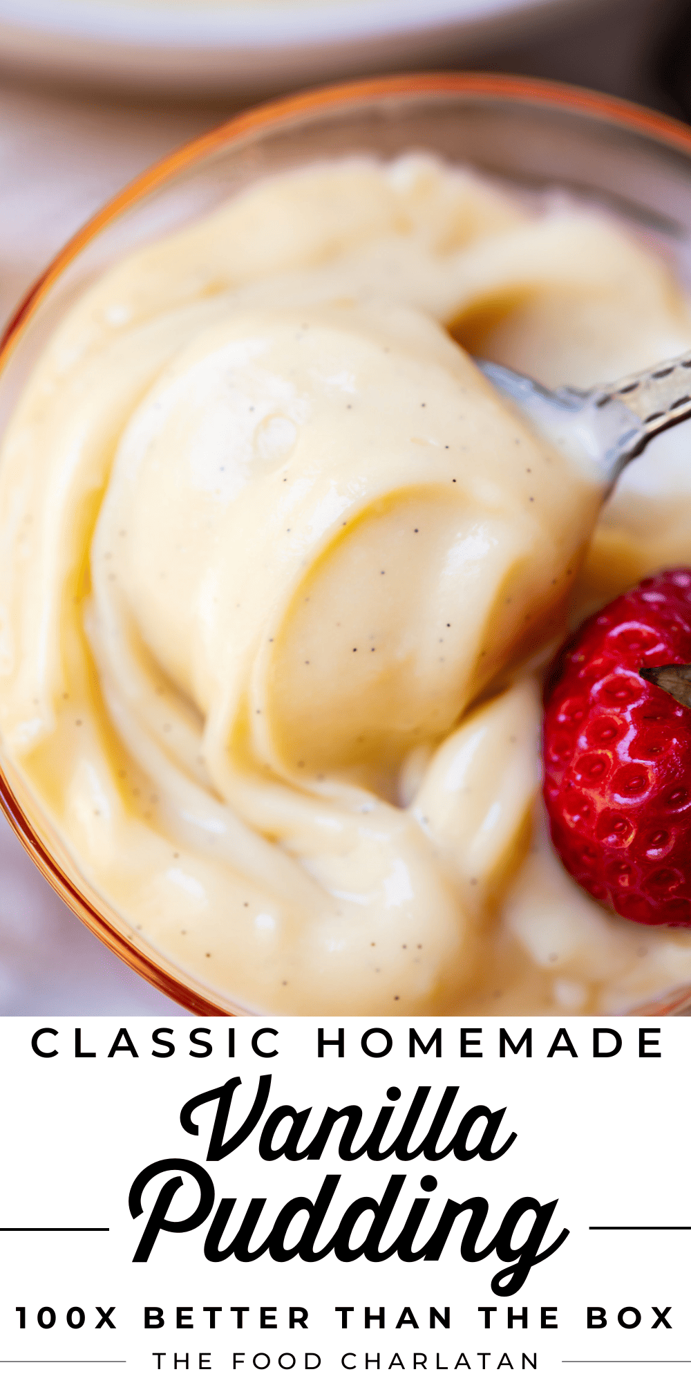 Homemade Vanilla Pudding Recipe - The Food Charlatan